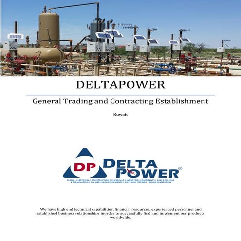 DELTAPOWER Comapny Profile | PDF