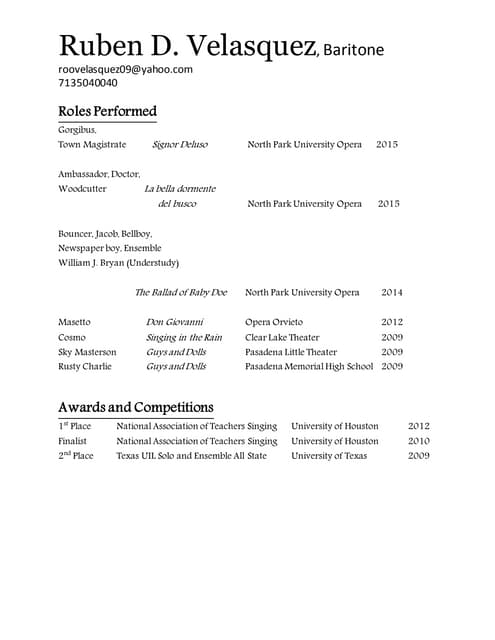 Jee young Lee resume | PDF | Music | Entertainment