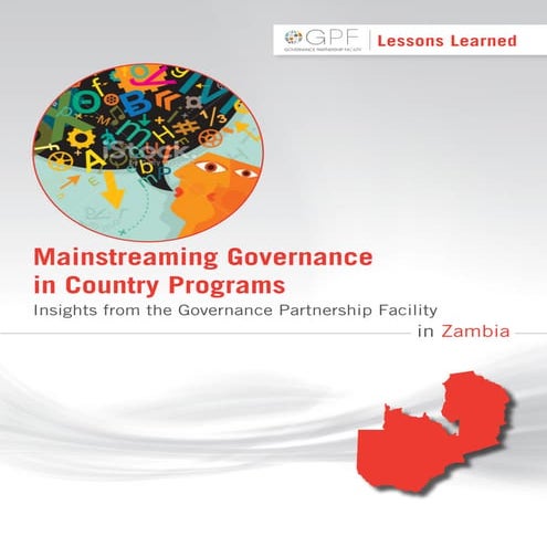 Mainstreaming Governance in Country Programs: Insights from the ...