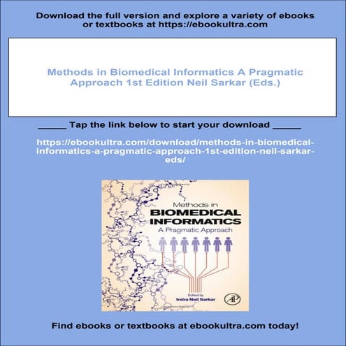 Methods in Biomedical Informatics A Pragmatic Approach 1st Edition Neil ...