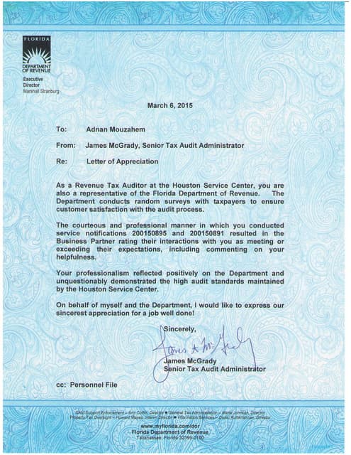 EFOMA TIMOTHY COVER LETTER | PDF