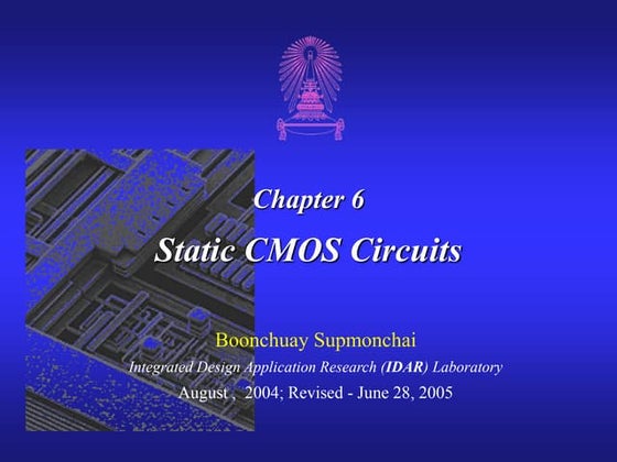 Domino Logic Circuit Vlsi Ppt
