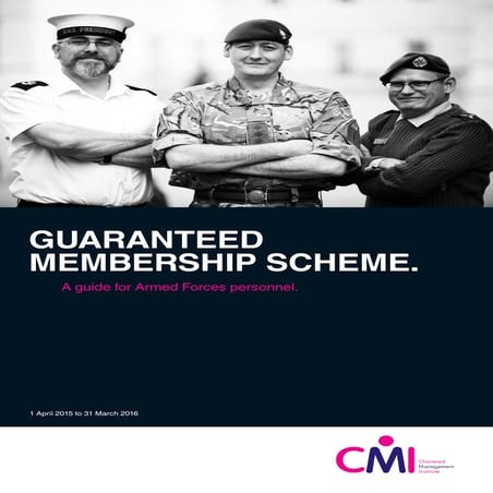 Welcome to CMI Membership | PDF