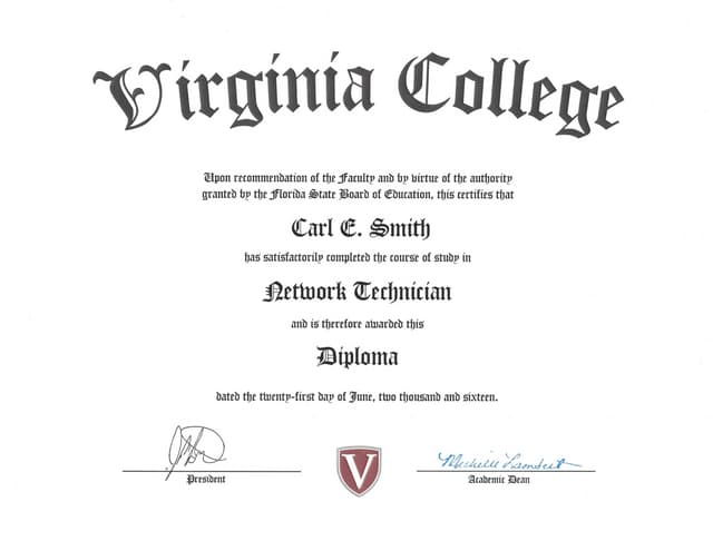 Fsu Bachelor Degree Certificate Template