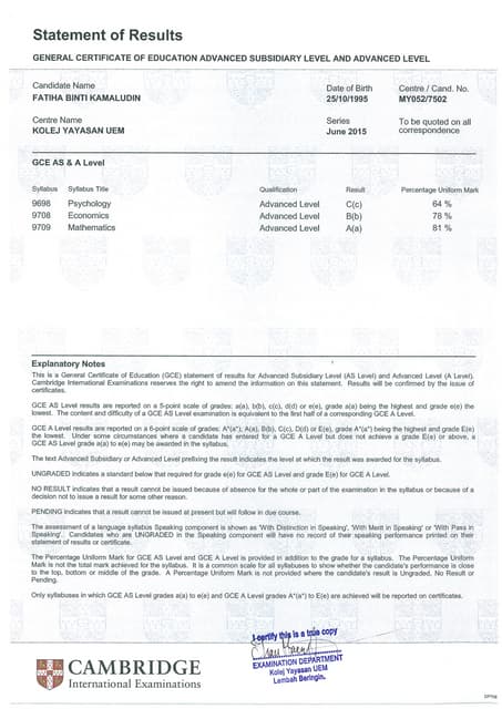 National Vocational Certificate | PDF