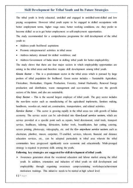 RURAL SKILL DEVELOPMENT PRESENTATION BY AMAN DWIVEDI | PPT