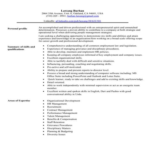 Burhan's Resume | PDF