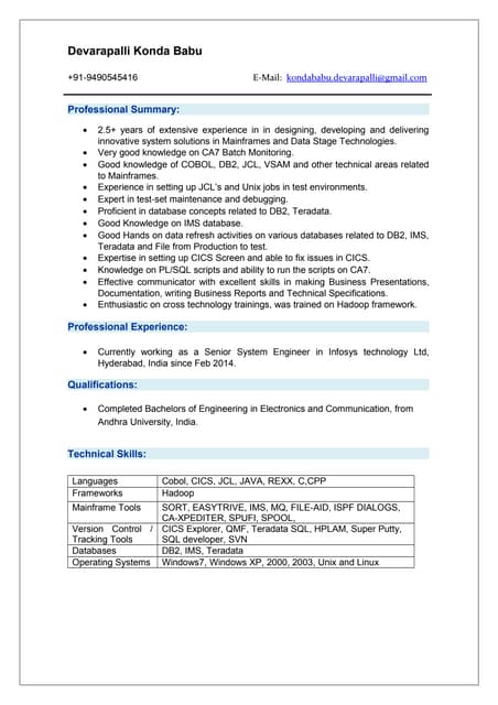 Robert Roff Resume | PDF