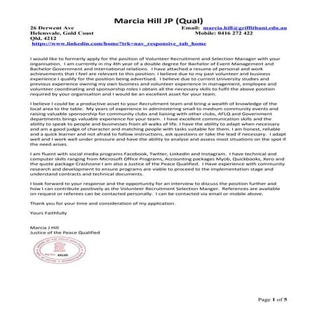 Active Resume | DOCX