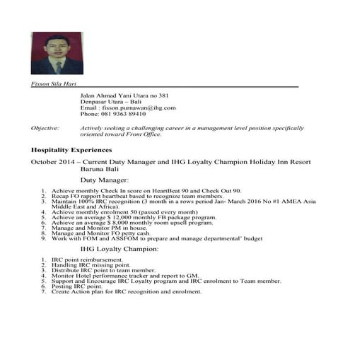 OJT portfolio | PDF