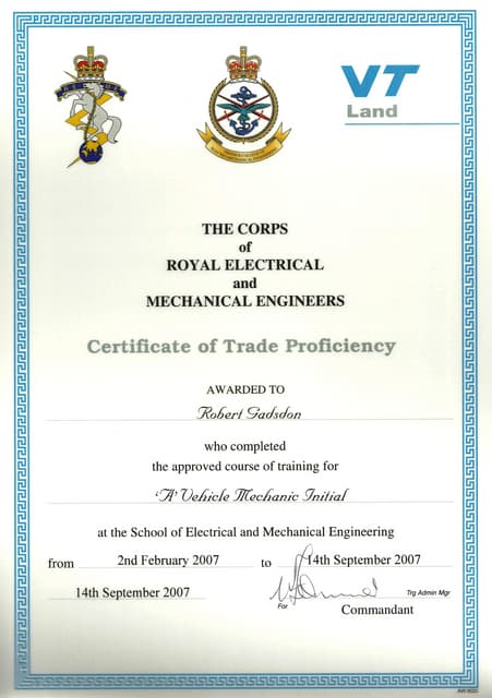 GSAT Certificate | PDF