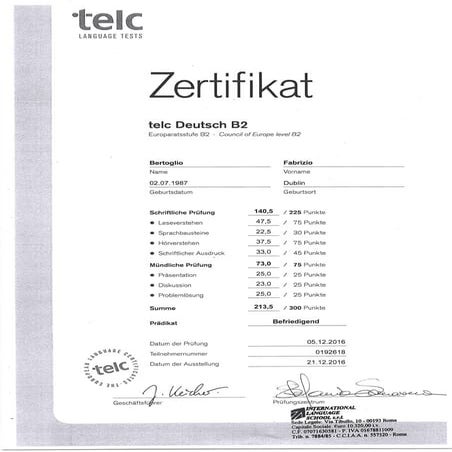 Telc B2 | PDF