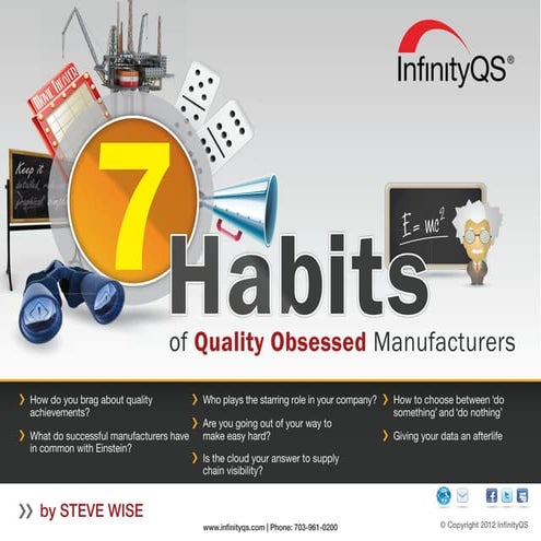 InfinityQS_7 Habits of Quality Obsessed Manufacturers_Print final | PDF