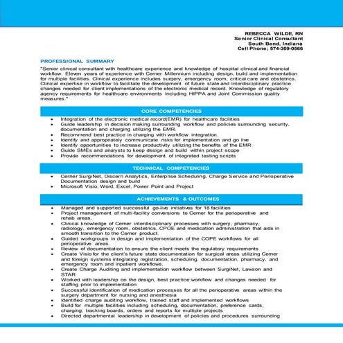 Wilde Rebecca Resume 01262015 | DOCX