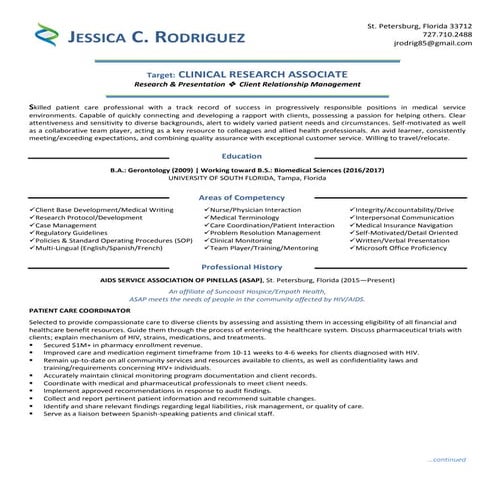 Jessica C. Rodriguez (PDF) Resume | PDF