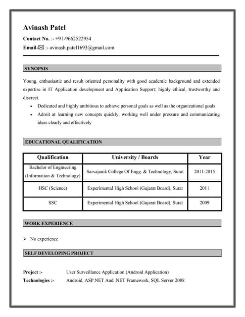 Tyler Clemens' Resume | PDF