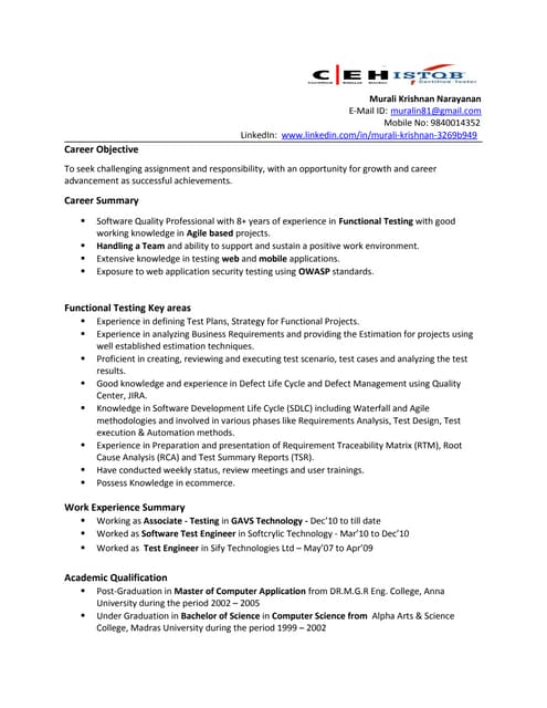 Jagadeesh_Resume | PDF