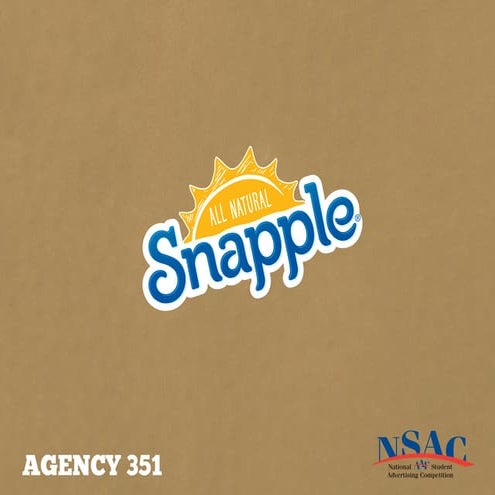 Snapple Case Study | PDF