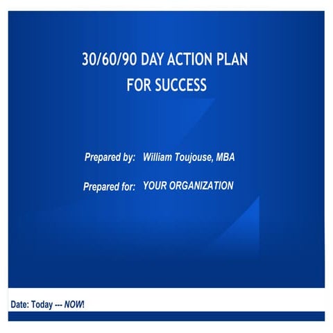 90 Plan For Success | PPT