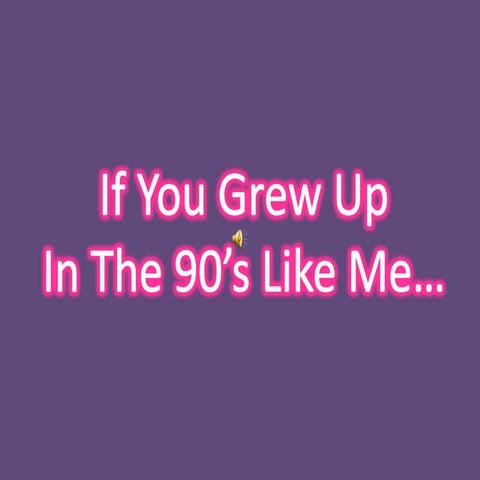 90s | PPTX