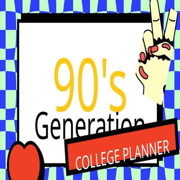 90's Generation College Planner Playful Geometric.pptx