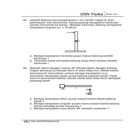 91-100 osn fisika (soal) | DOCX