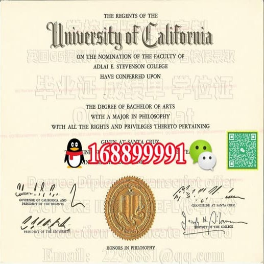 University of California, Santa Cruz degree offer diploma Transcript | PDF
