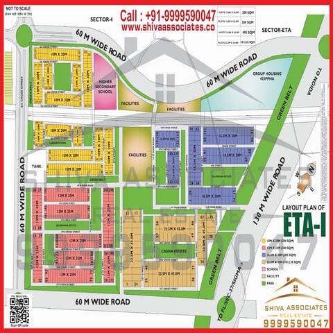 ETA 1 Greater Noida HD Map Layout Plan of ETA 1 | Shiva Associates | PDF