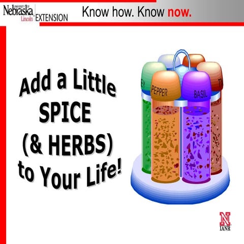 91-Herbs-Spice-Lesson-Supplement.ppt for | PPT