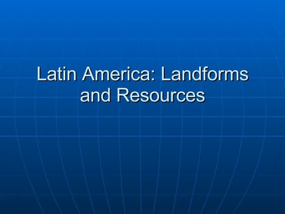 Central america geography | PPT | South America Travel | Travel Locations