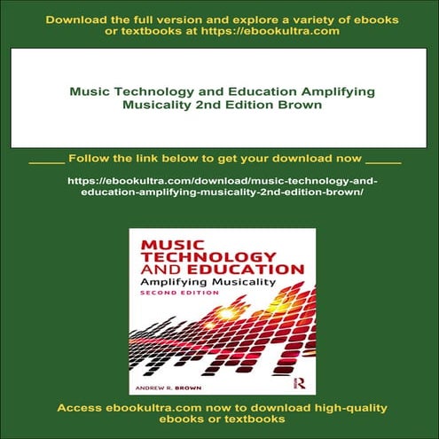 Technology in music education | PPT