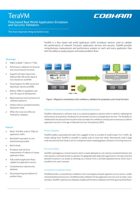 Spirent TestCenter Virtual | PDF