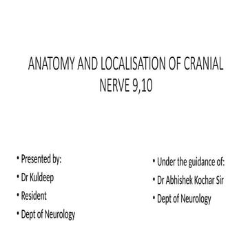 Cn 9, 10 examination required for information | PPTX