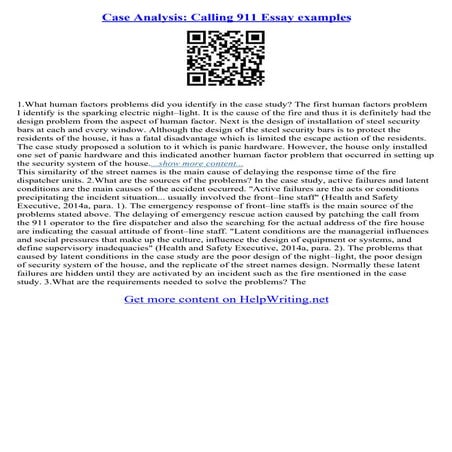 911 Essays | PDF