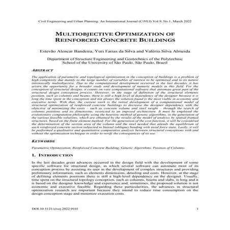 Multi objective Optimization of Reinforced Concrete Buildings | PDF ...
