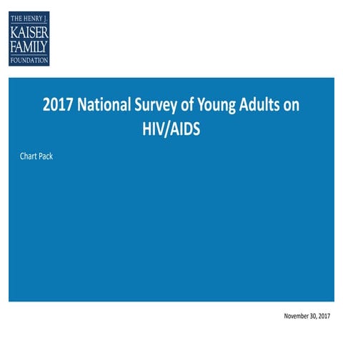 2017 National Survey of Young Adults on HIV/AIDS | PDF