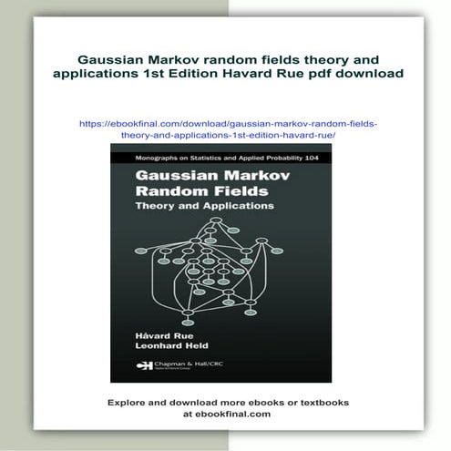 Gaussian Markov random fields theory and applications 1st Edition Havard Rue | PDF