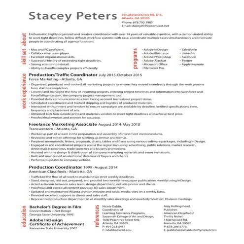 Stacey New2_Resume | PDF