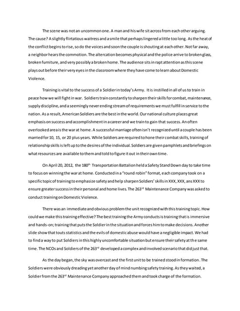 Operational Needs Statement for Non-Lethal Equipment | DOC | Arms ...