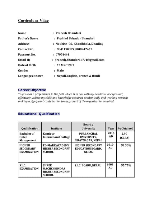 piyush cv | PDF