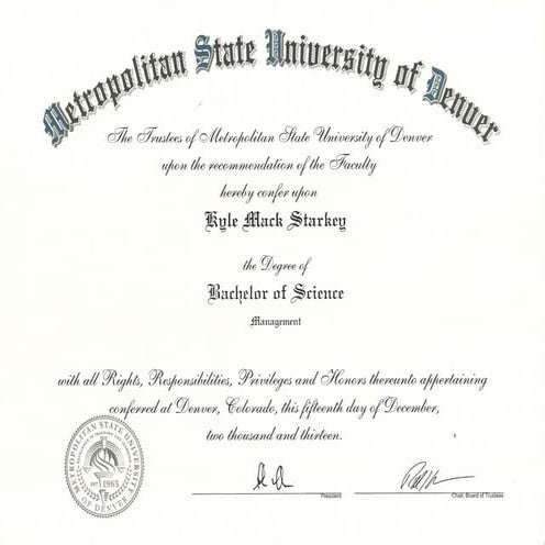 Metropolitan State University Denver - Kyle Starkey | PPT