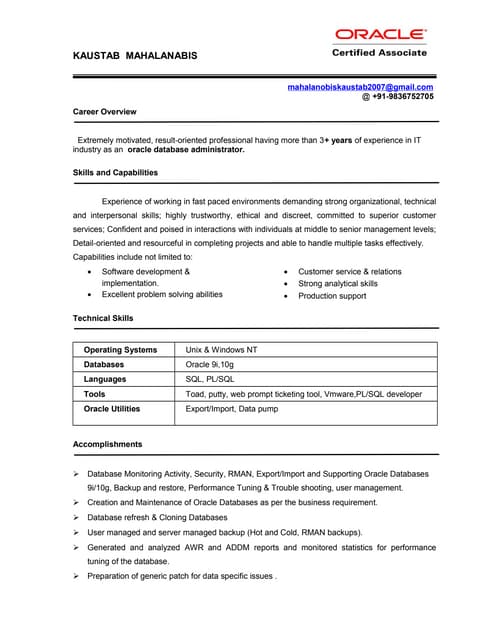 Alok Resume | PDF