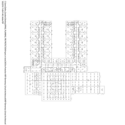Fire Protection MEP-Elementary-School-Architectural | PDF
