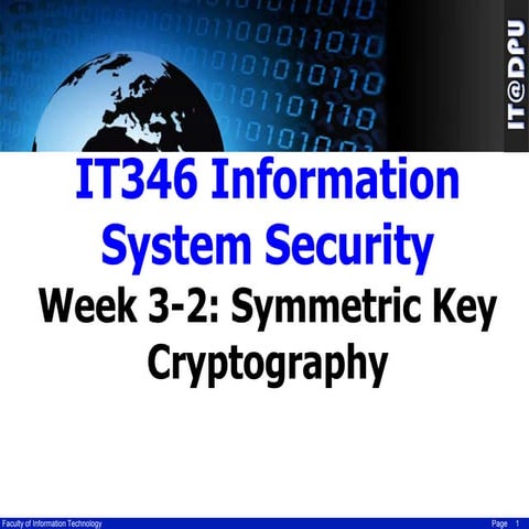 Information system security wk3-2 | PPT