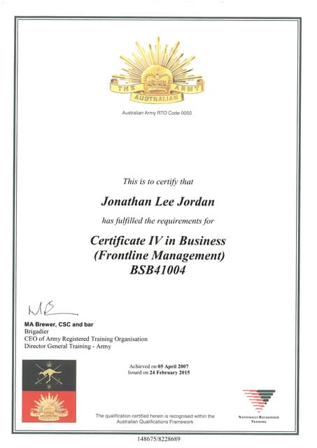 CERT 3 RESOURCES | PDF