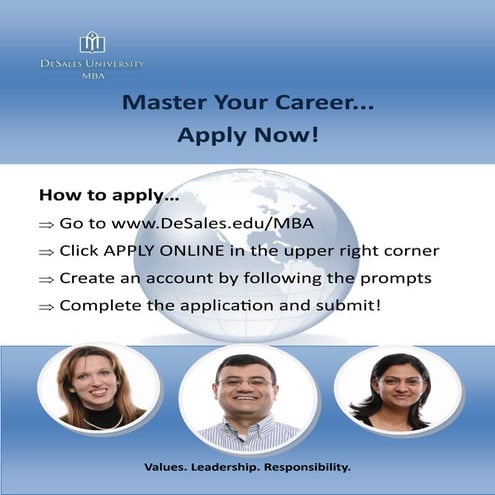 DSU MBA - How to Apply | PDF | Postgraduate Education | College Education