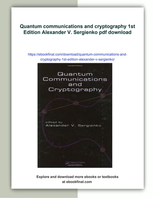 Quantum communication and its applications.pptx