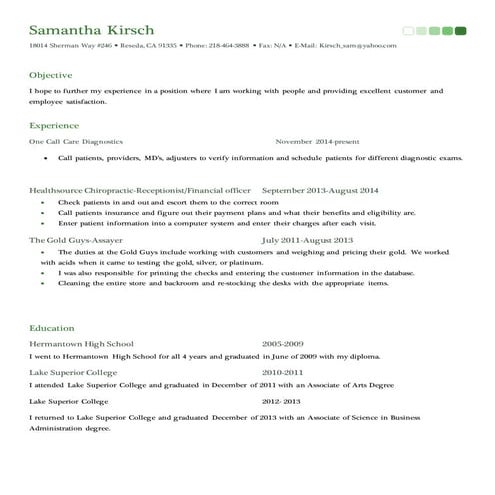 Kyle Recker's Resume | DOCX