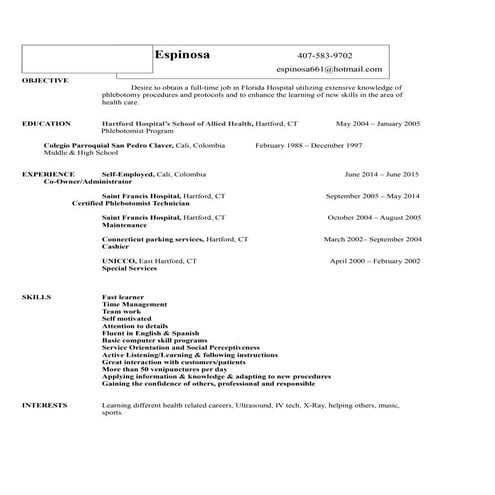 Donna Jones Resume 1 | PDF