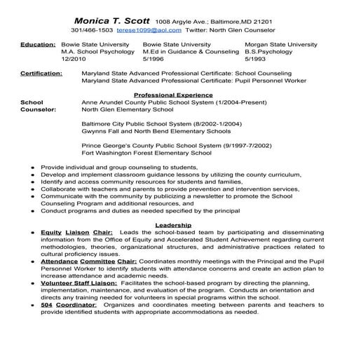 Jennifer Lewis Resume | PDF